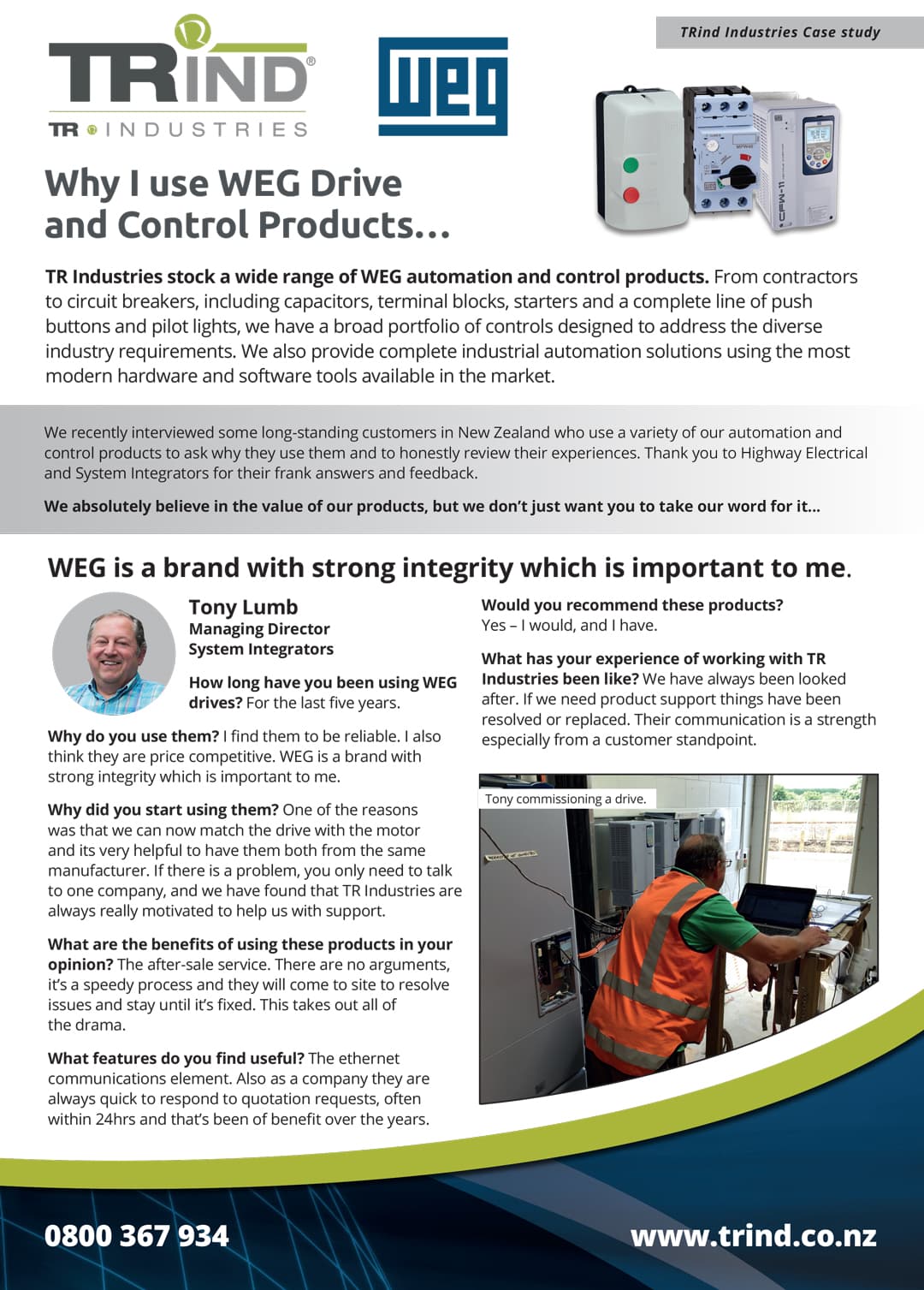 Case Studies - TRind Industries